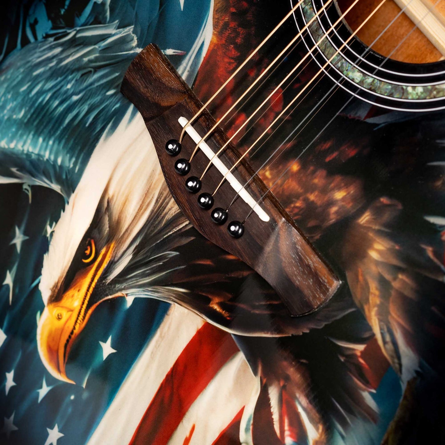 AMERICAN EAGLE ACOUSTIC GUITAR – GetTrumpGuitars.com