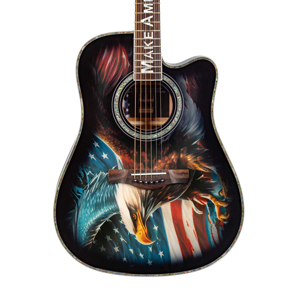 AMERICAN EAGLE ACOUSTIC GUITAR – GetTrumpGuitars.com